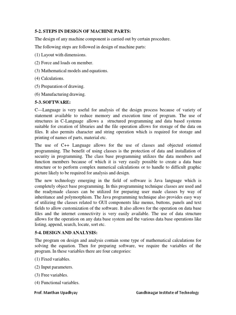 C PROGRAM of Machine Design | PDF | Class (Computer Programming ...