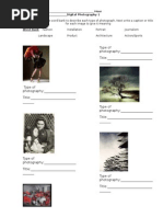 Digital Photography Project Rubric | PDF | Rubric (Academic) | Imaging