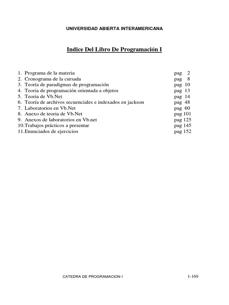 Libro PI | PDF | Objeto (informática) | .NET Framework