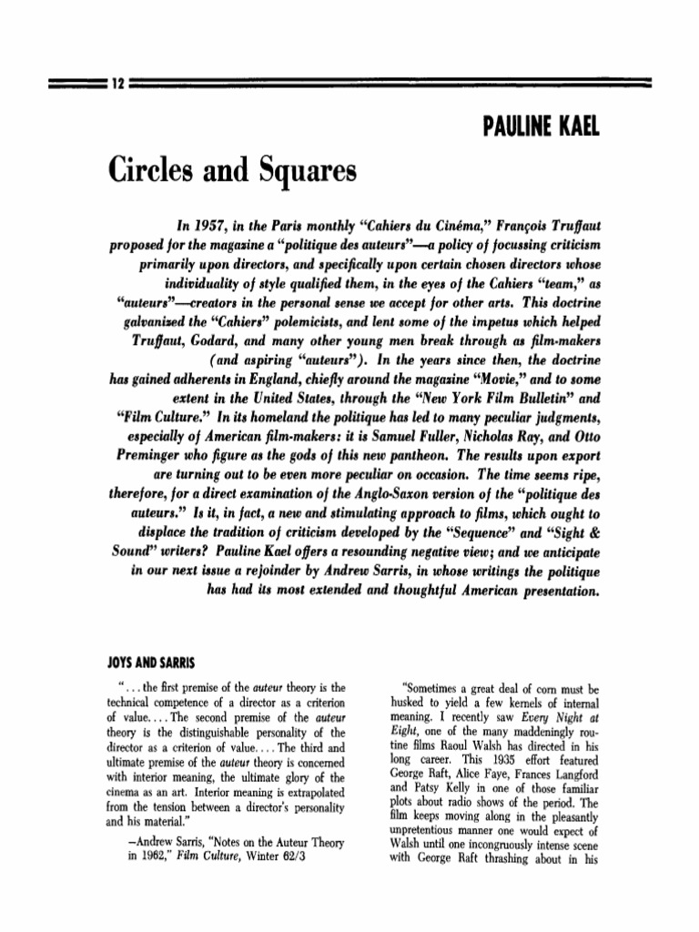 Circles and Squares | PDF | Aesthetics