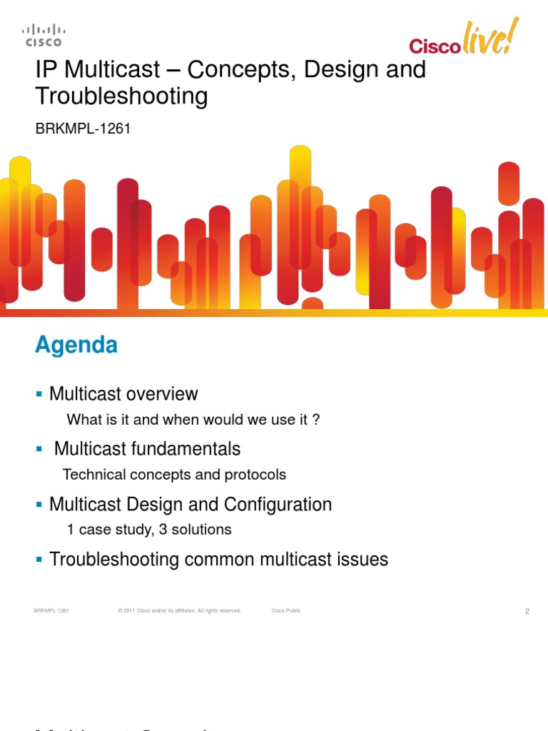IP - Multicast - Concepts, - Design - and - Troubleshooting61 IP ...