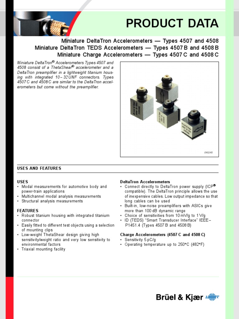 4507 4508 | PDF | Electromagnetic Compatibility | Accelerometer