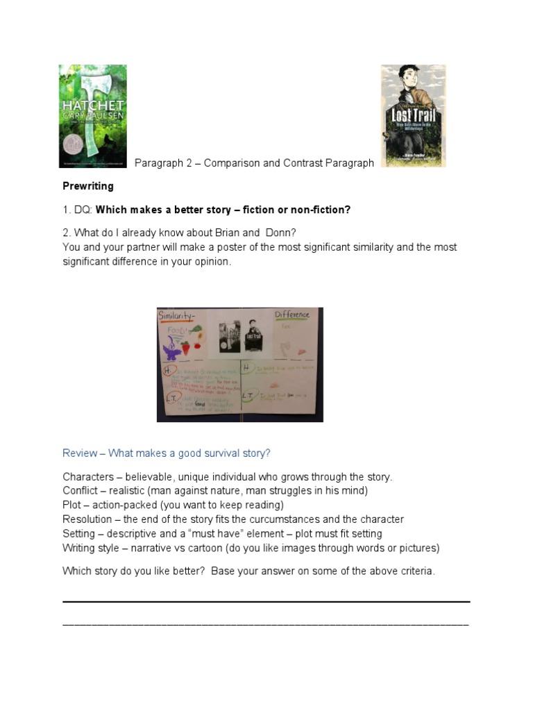 Prewriting: Review - What Makes A Good Survival Story? | PDF | Plot ...