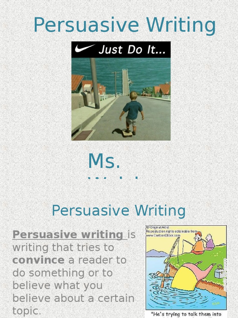 Persuasive Writing | PDF | Argument | Fast Food