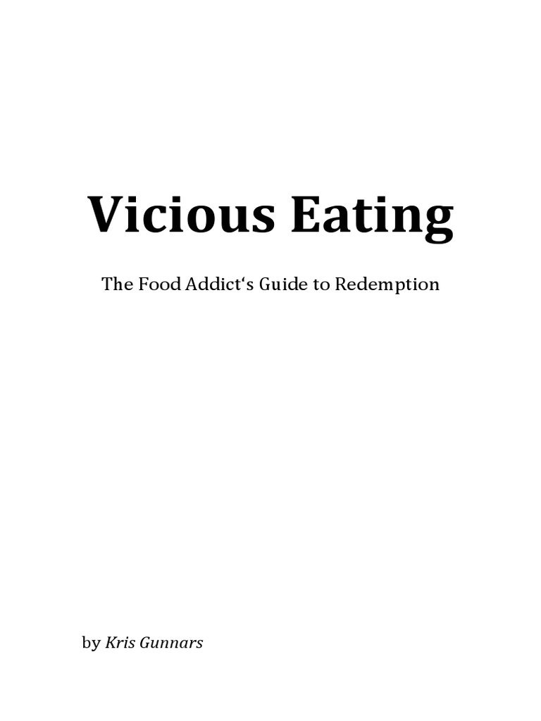 Vicious Eating | PDF | Reward System | Food Addiction