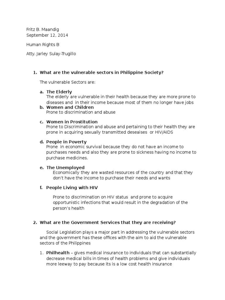 Human Rights Vulnerability | PDF | Hiv/Aids | Nursing