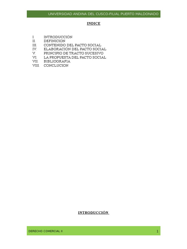 Pacto Social: Definición y Elaboración | PDF | Contrato social | Sociedad