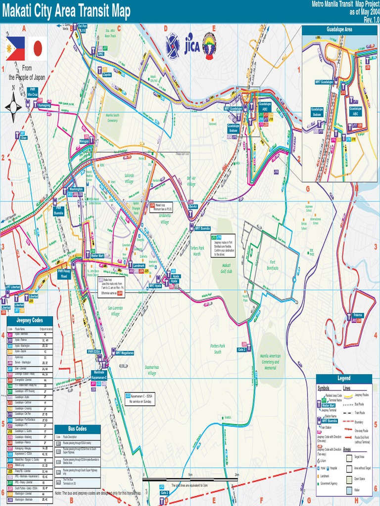 Makati Jeepney Route | PDF