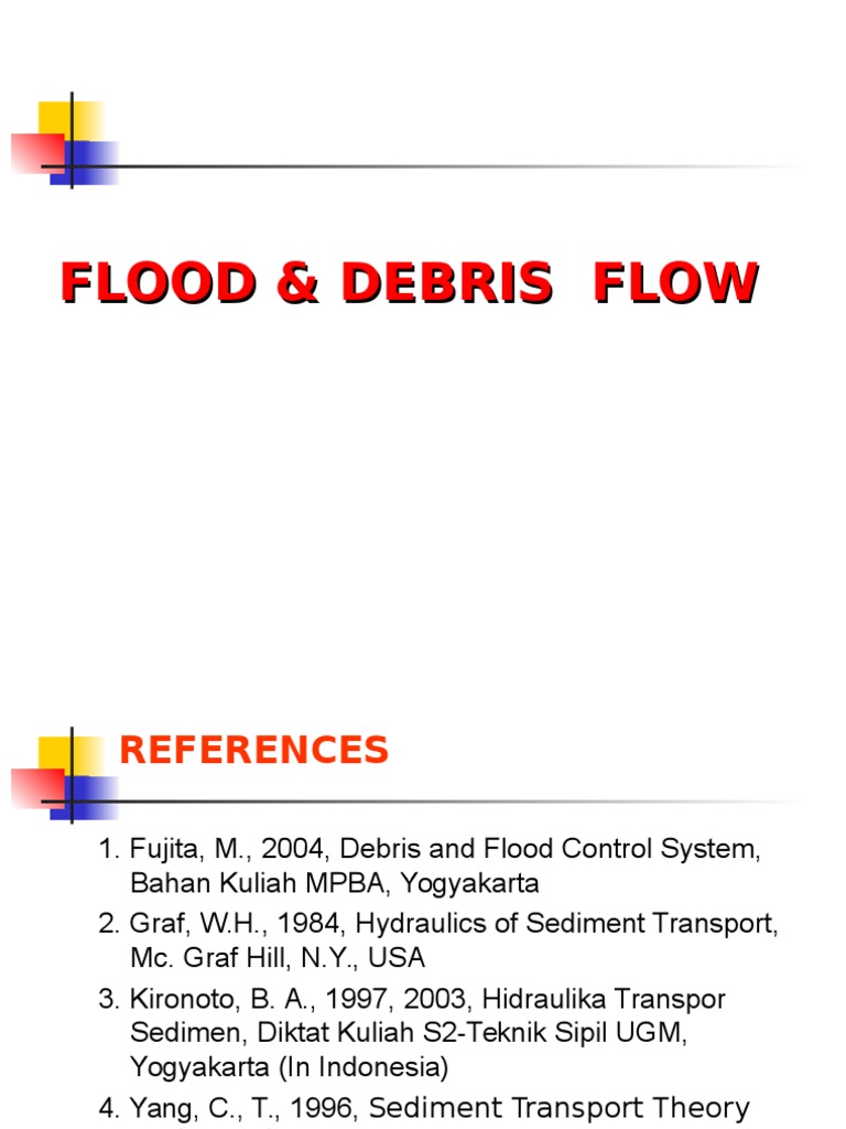 Debris Flow | PDF | Sediment | Deposition (Geology)