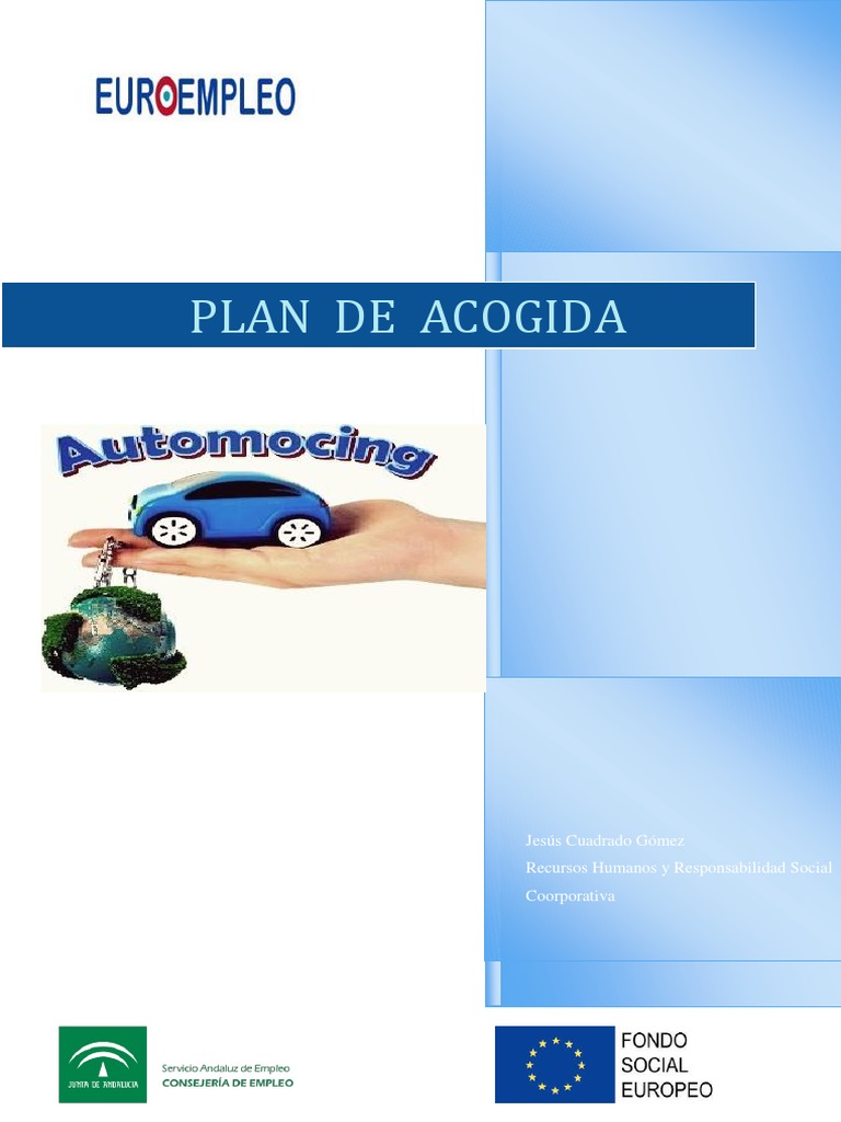 Plan de Acogida | Descargar gratis PDF | Derecho laboral | Calidad (comercial)