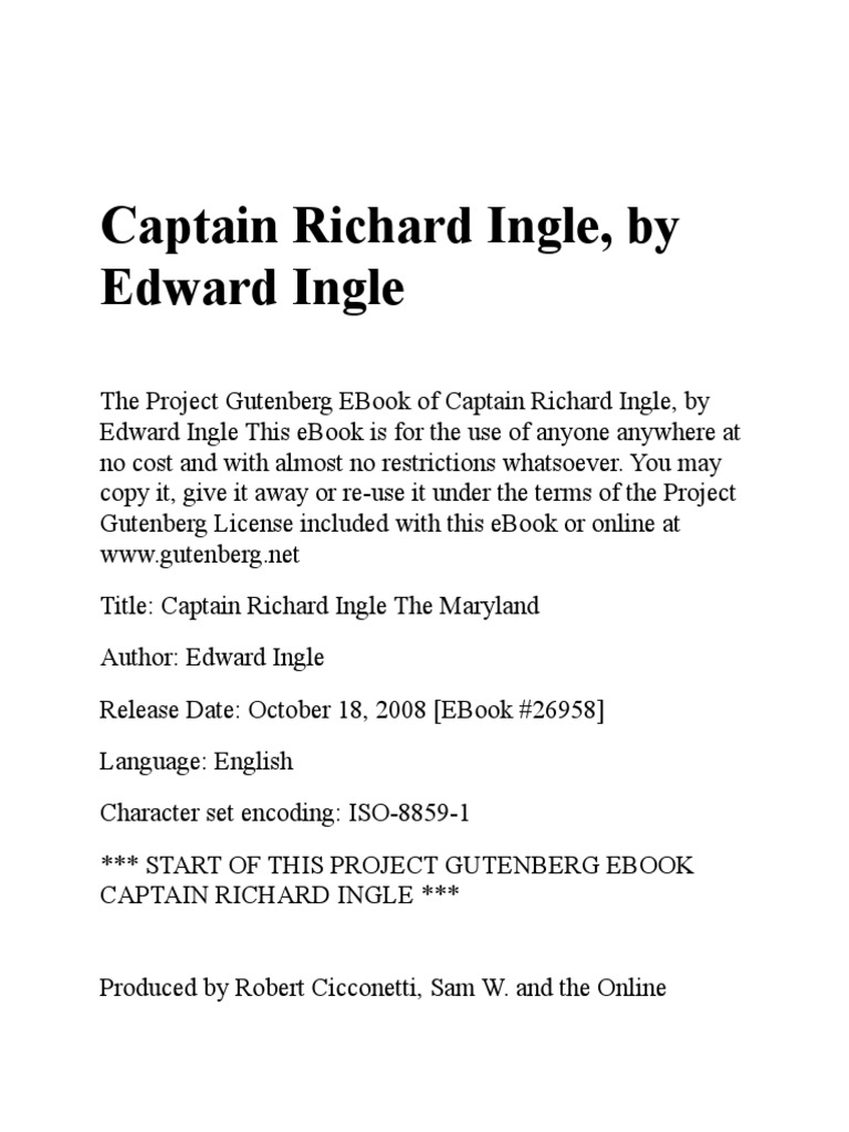 Captain Richard Ingle | PDF | Government | Prosecution