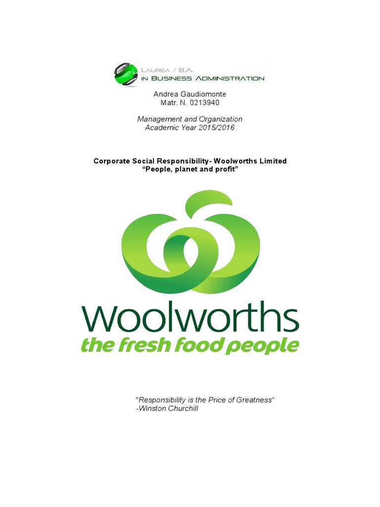 Corporate Social Responsibility | PDF | Corporate Social Responsibility ...