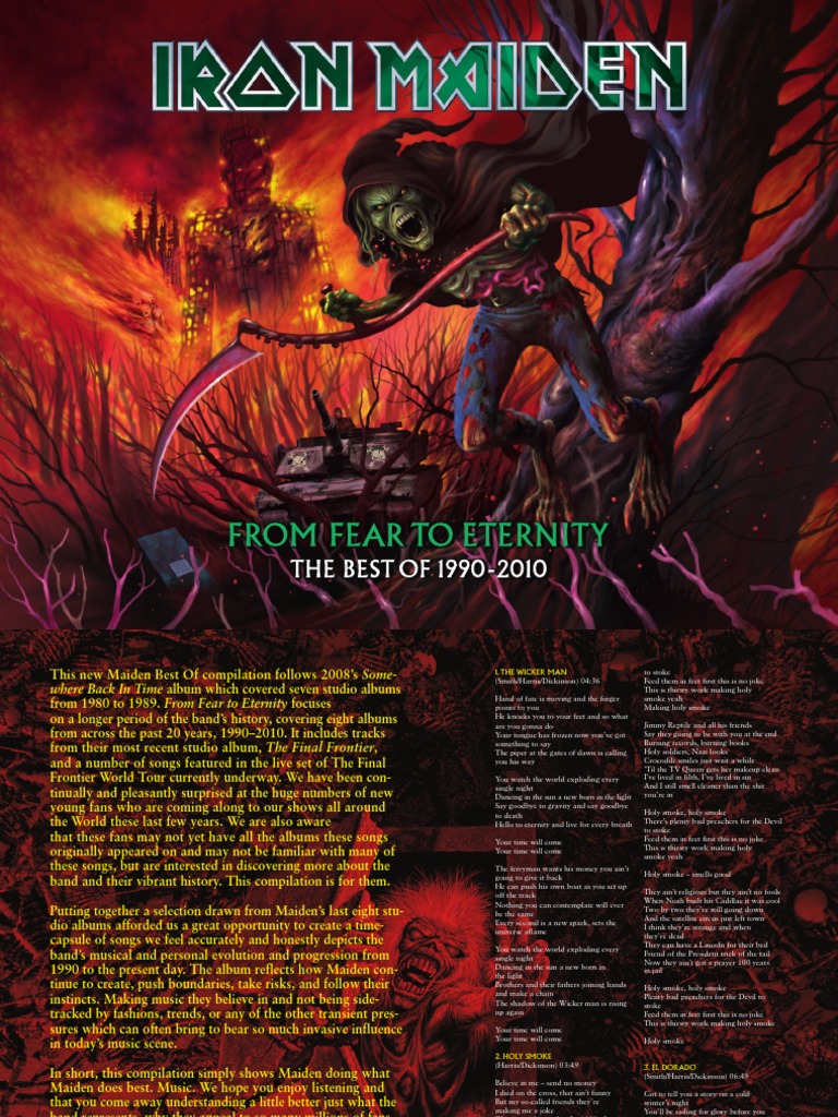 Iron Maiden: From Fear to Eternity Compilation | PDF | Religion And ...