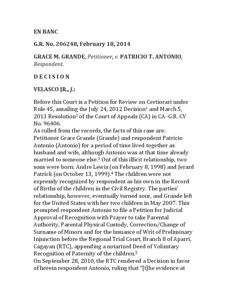 Custody and Paternity Case Review | PDF | Child Custody | Appeal