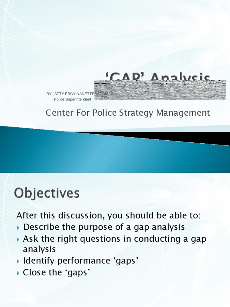 Module 4 (Gap Analysis) | PDF | Capacity Building | Competence (Human ...