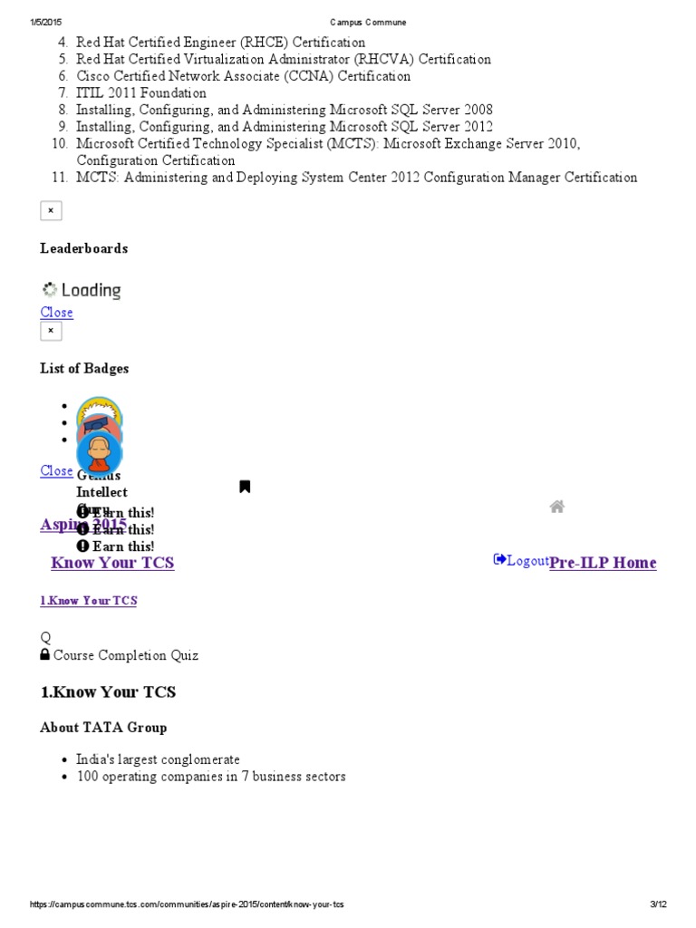 Know Your Tcs | PDF | Outsourcing | Business