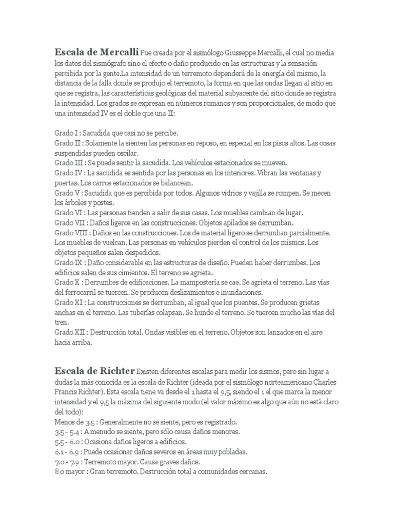 Escala de Mercalli