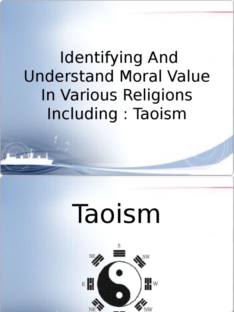 Moral Value in Presentation - Taoism | Download Free PDF | Neidan | Tao