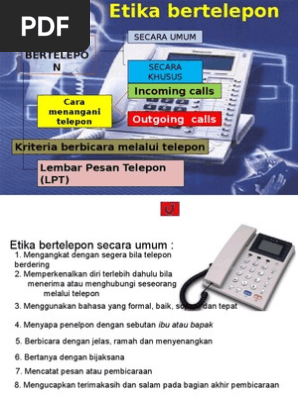 Tips Sopan Santun Dalam Bertelepon Cara Menelepon Atau Mengirimkan