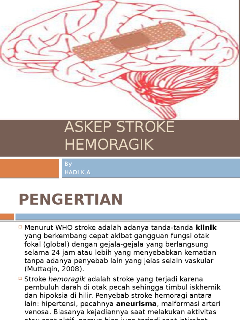 Askep Stroke Hemoragik | PDF