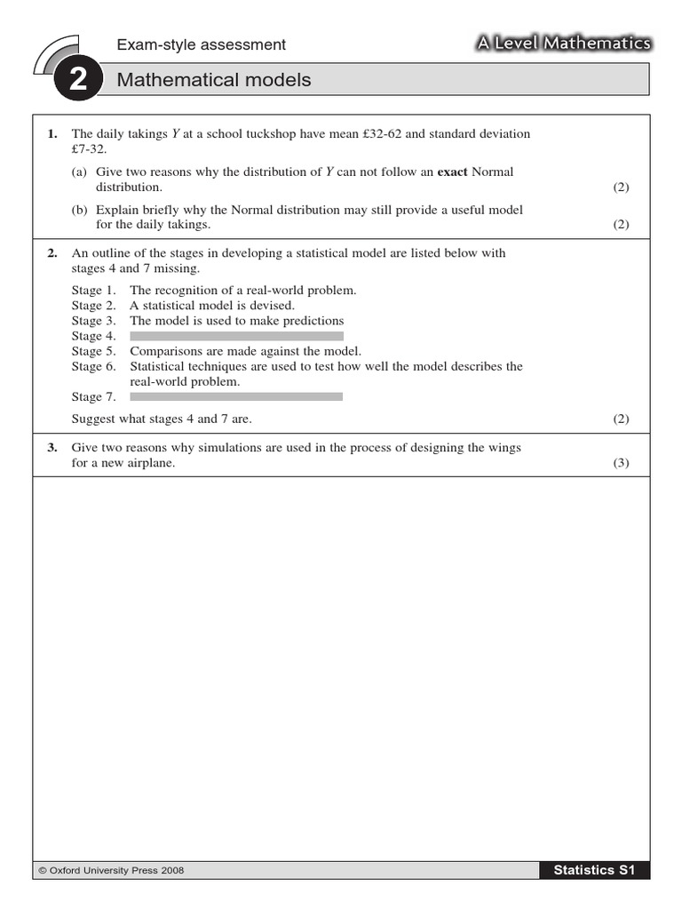 Alevel S1 | PDF | Probability Distribution | Normal Distribution