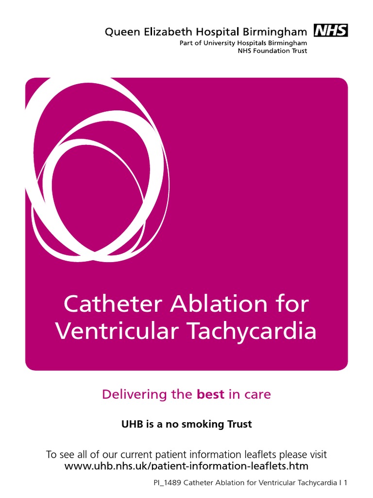 Pi Catheter Ablation Ventricular Tachycardia | PDF | Artificial Cardiac ...