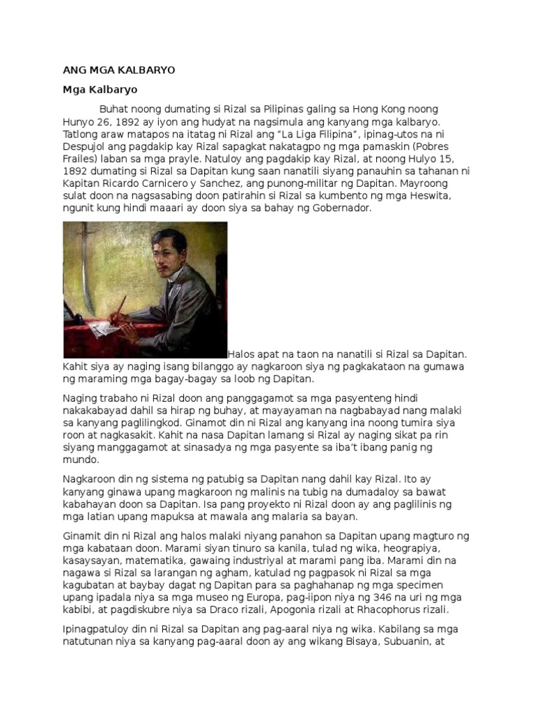 Ang Mga Kalbaryo | PDF