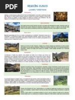 Triptico CUZCO | PDF