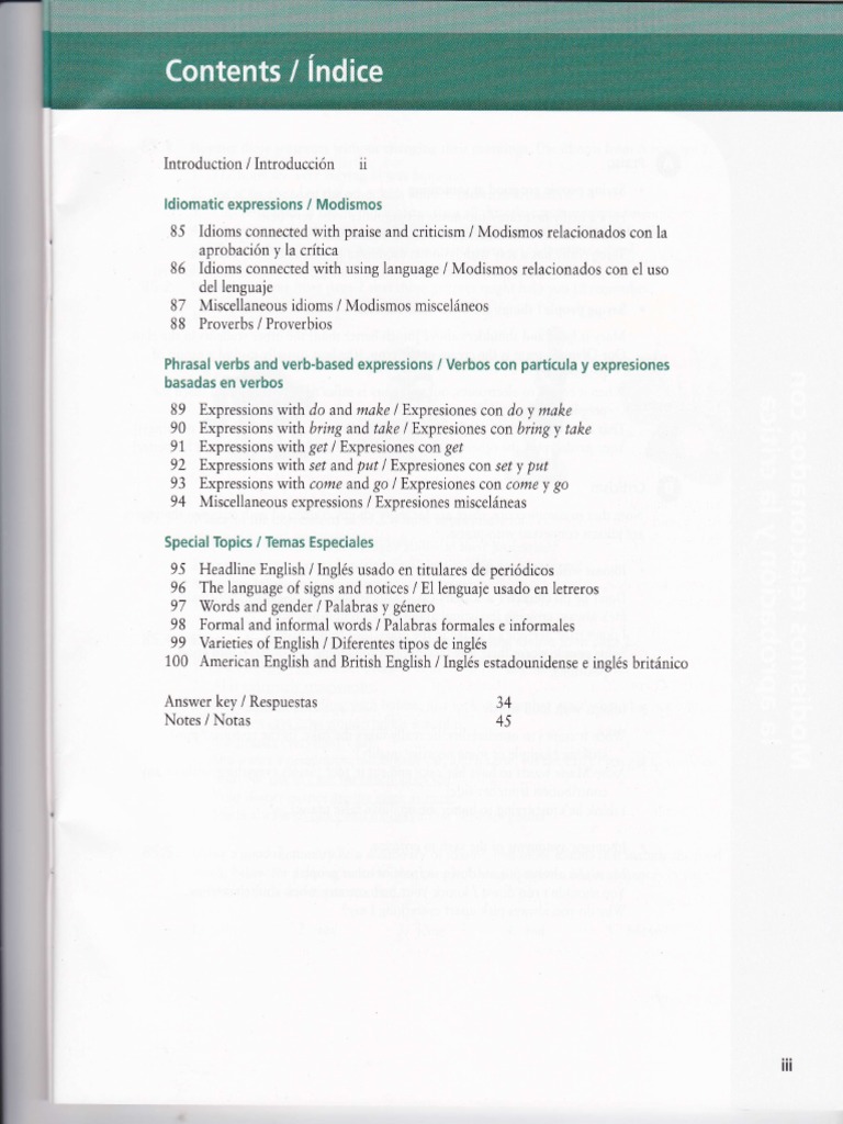 C 6 PDF | PDF | Idiom | Proverb