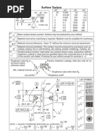 Machining Symbols and Surface Textures | PDF | Teaching Methods & Materials
