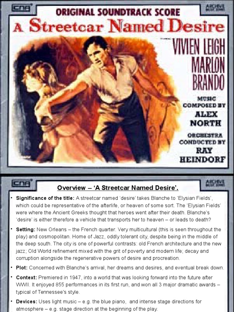A StreetCar Named Desire revision