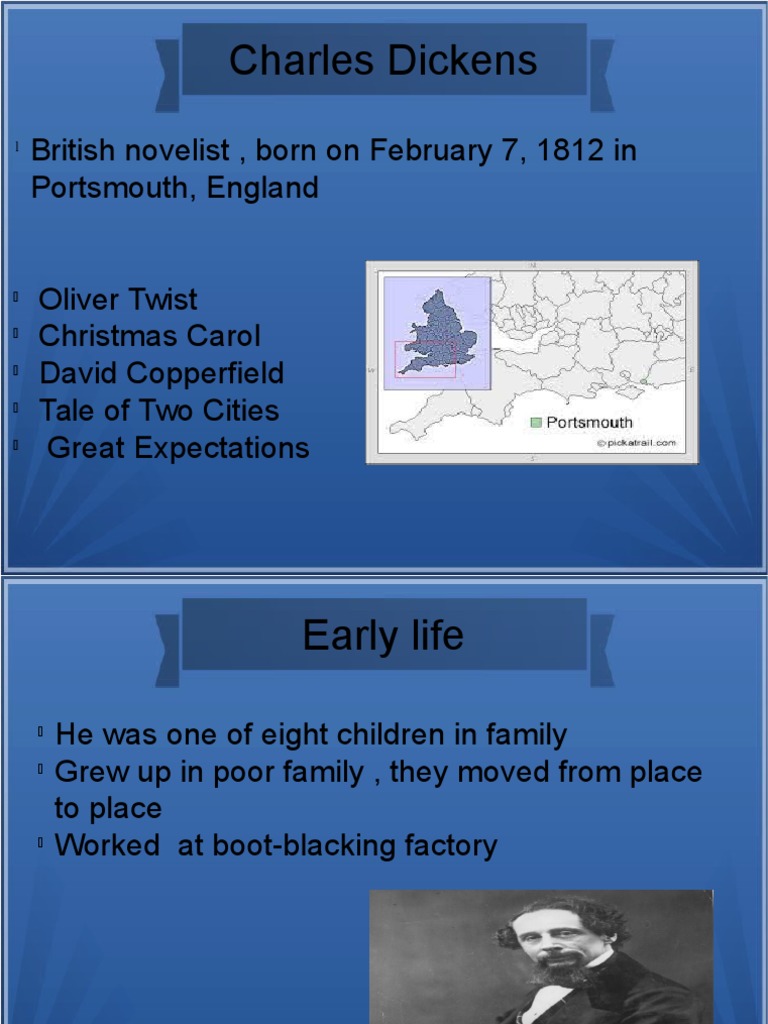 Charles Dickens: British Novelist, Born On February 7, 1812 in ...