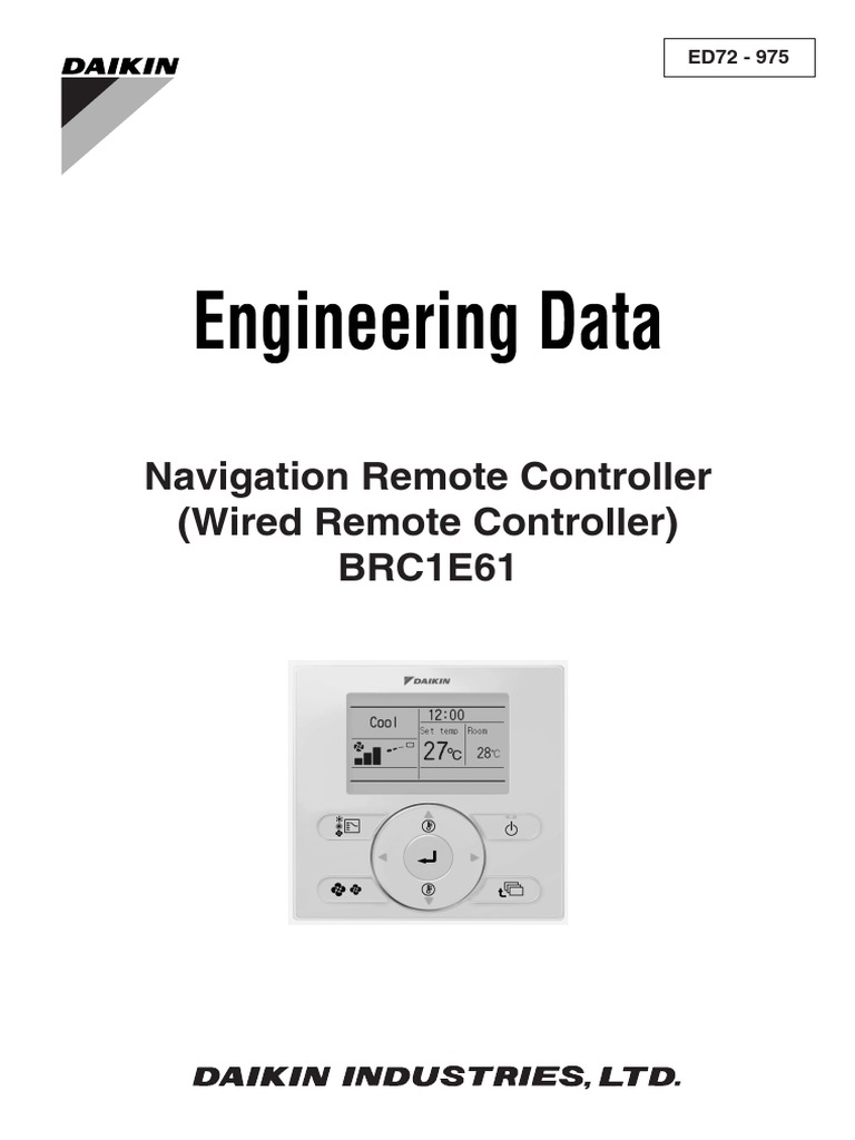 Brc1e61 Navigator Ed72-975 | PDF | Hvac | Mechanical Fan