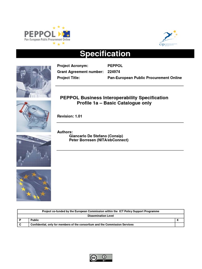 PEPPOL D3 - 2 - Attachment A Profile 1a | PDF | Interoperability ...