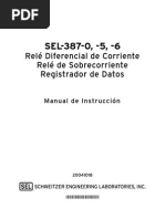 Procedimiento SEL 351 | PDF | Relé | Informática