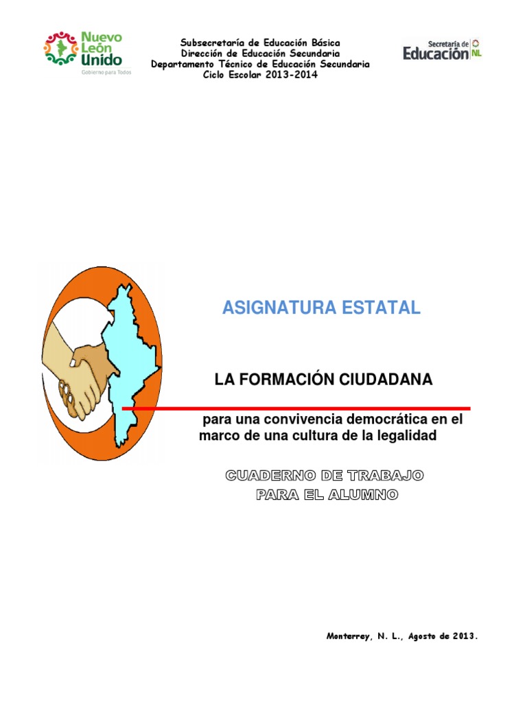 Formacion Ciudadana Pdf Autoestima Dignidad
