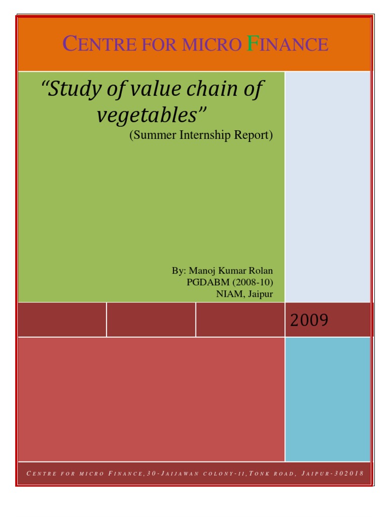Value Chain of Vegetables | PDF | Agriculture | Business