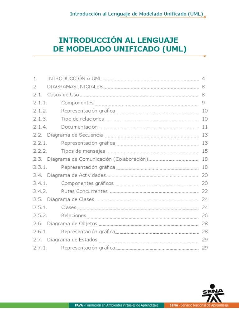 Introducción Al Lenguaje de Modelo Unificado - Uml | PDF | Lenguaje de modelado unificado | Caso ...