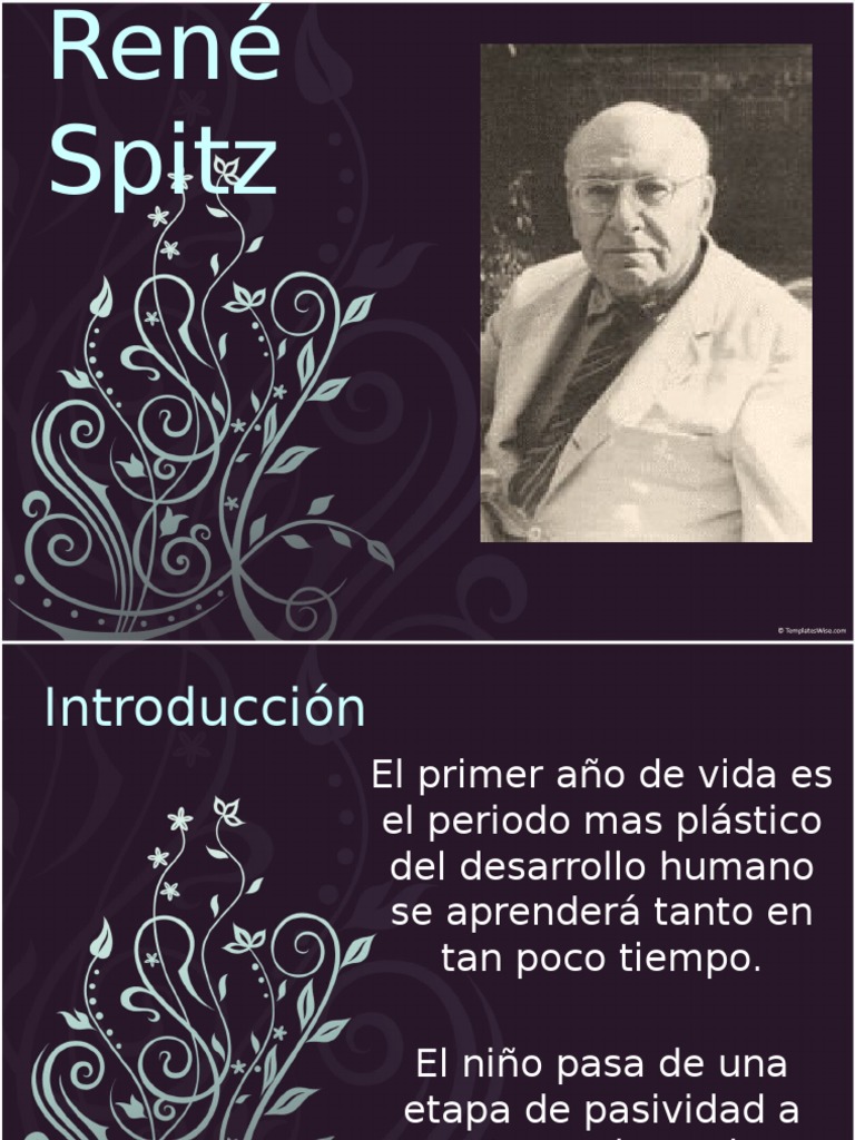 Rene Spitz Depresión Anaclitica. | Depresión (estado de ánimo) | Salud ...