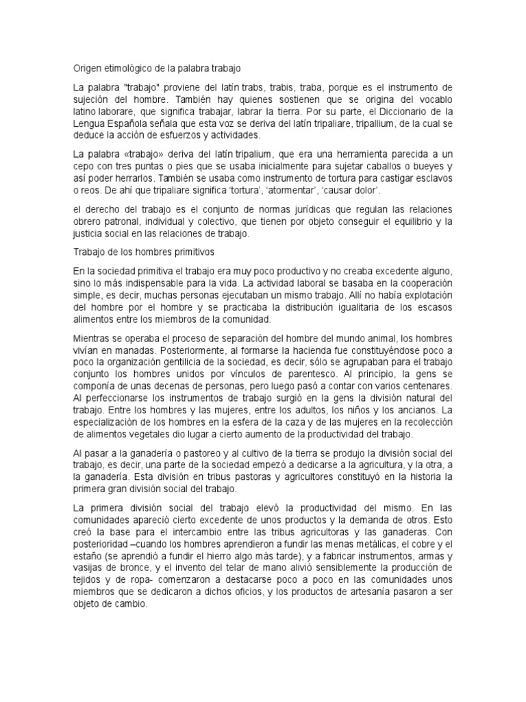 Derecho Laboral | PDF | Feudalismo | Derechos humanos