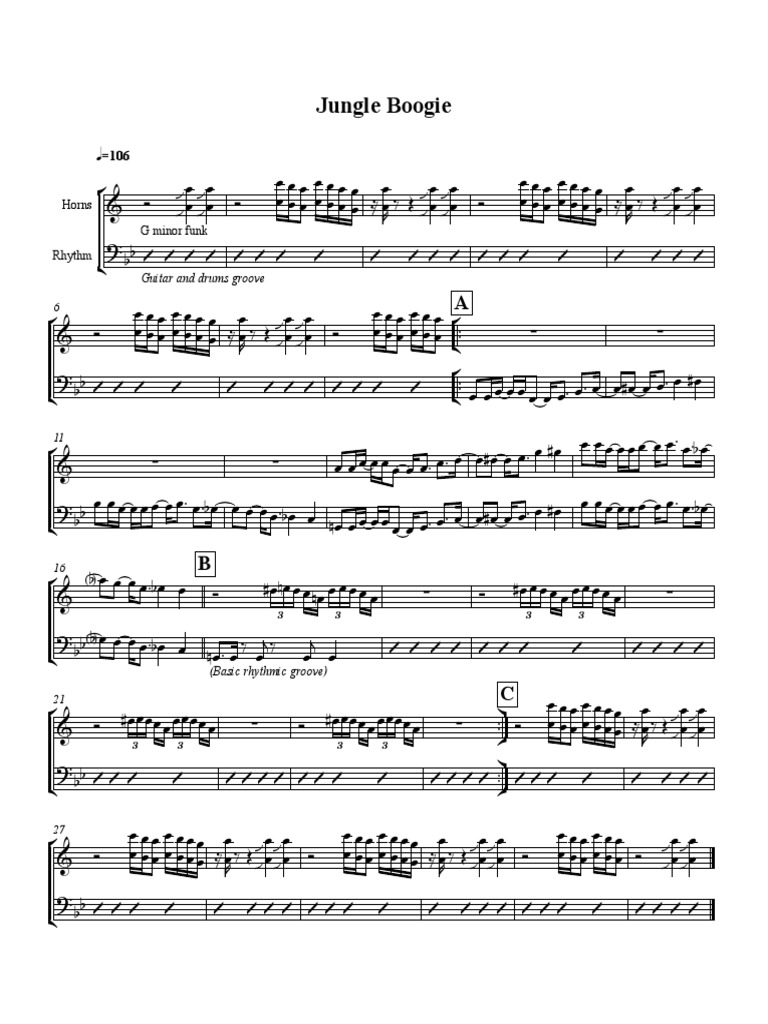 Jungle Boogie