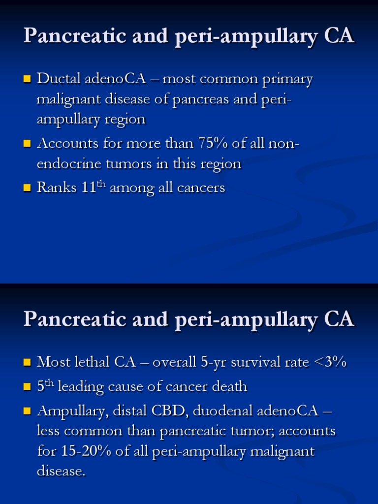 Periampullary Tumor | Pancreatic Cancer | Cancer