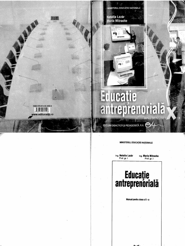 Educatie Antreprenoriala Clasa X | PDF