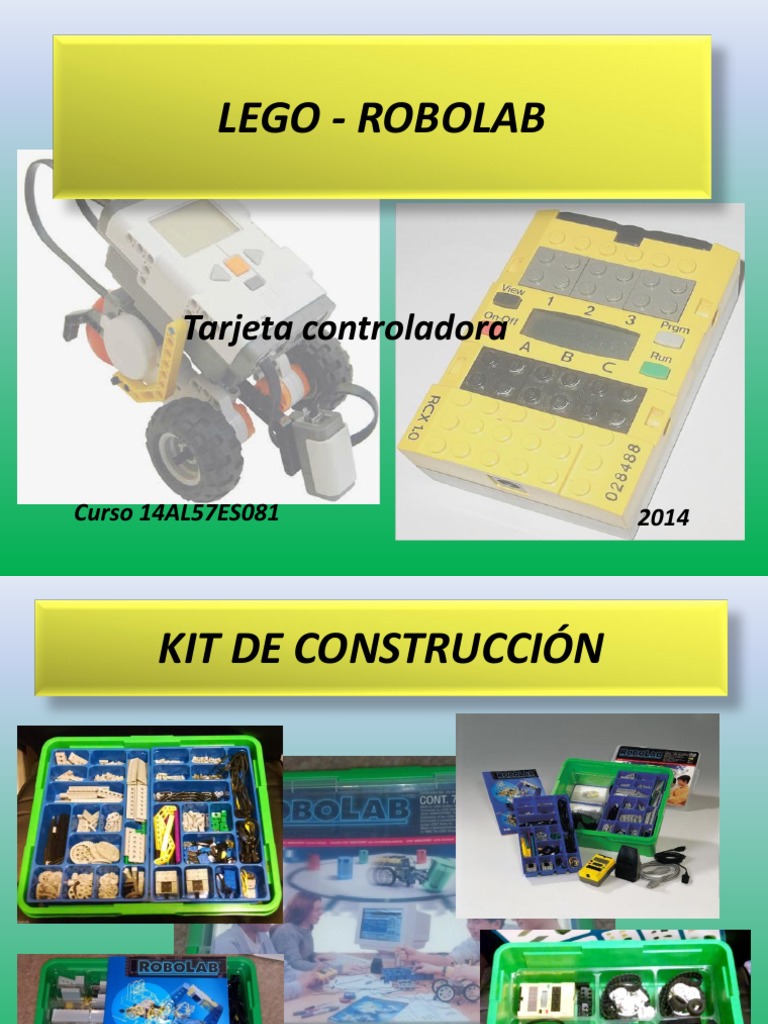Controladora Robolab Lego | PDF | Adquisición de datos | Programa de ...