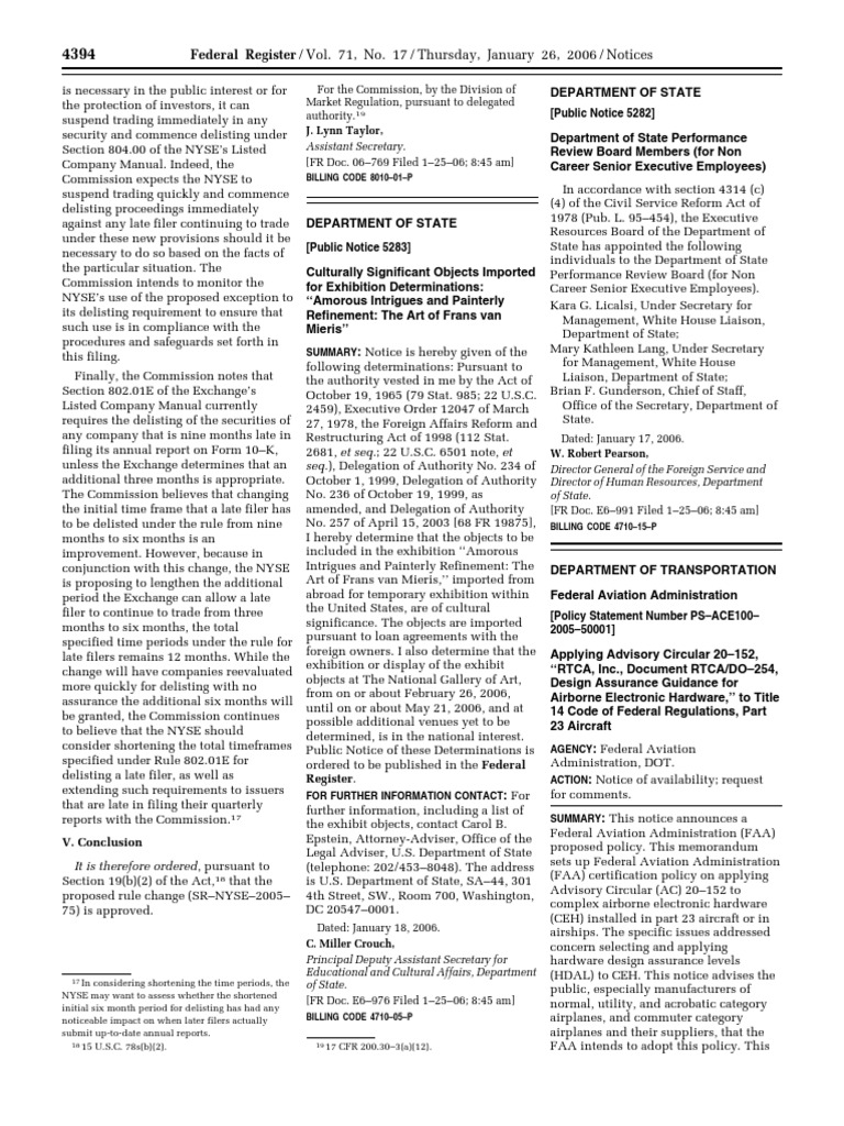 Notice: Advisory Circulars Availability, Etc.: Part 23 Airplanes ...