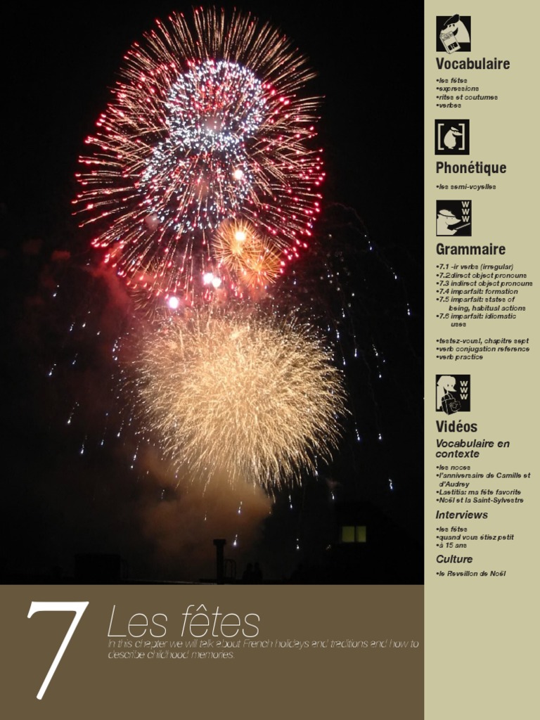 Vocabulaire de La Fête | PDF | Arts du langage et discipline