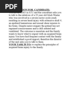 PSW Module 11 Part 2 Assignment | PDF | Concussion | Traumatic Brain Injury