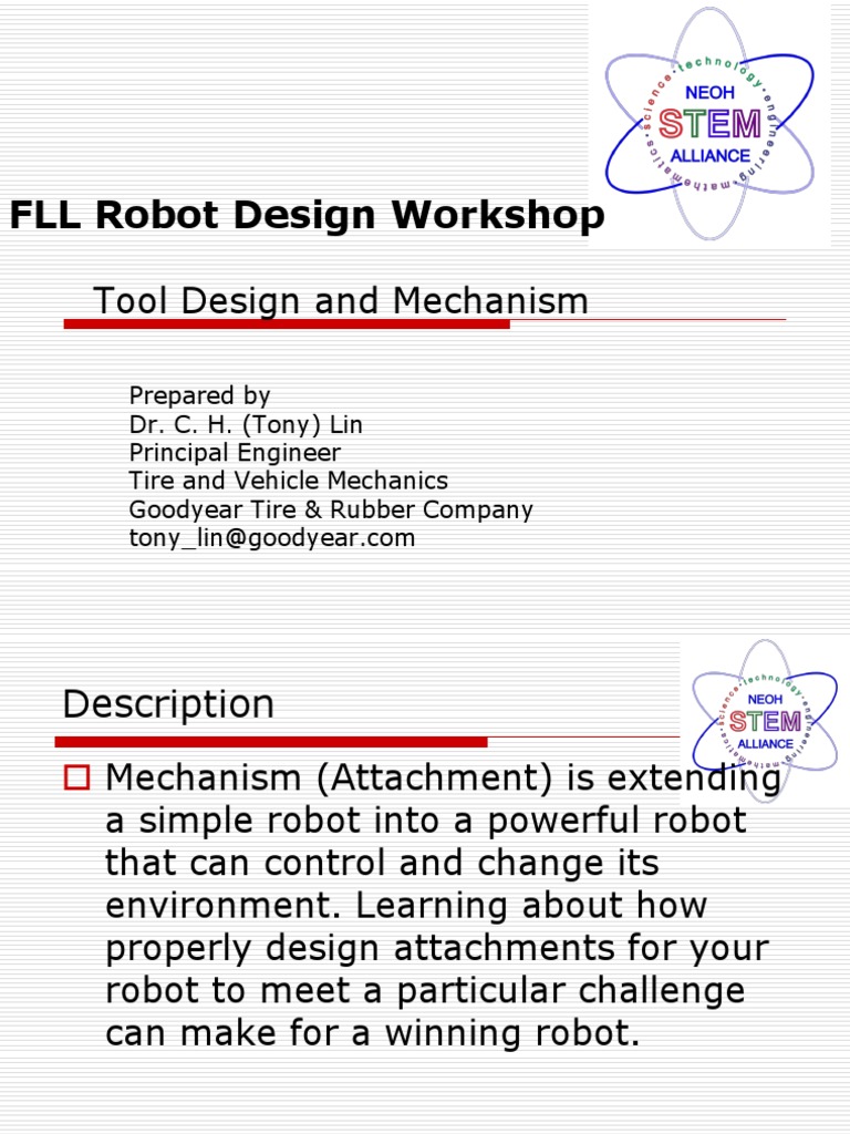 FLL Robot Design Workshop | PDF | Gear | Beam (Structure)
