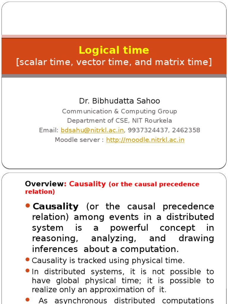 Logical Clocks in Distributed Systems | PDF | Message Passing | Distributed Computing