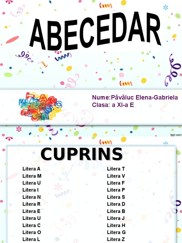 Abecedar | PDF | Language Arts & Discipline